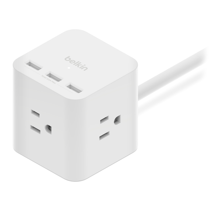 Belkin SRA006P3TT5 Smart power strip 3 AC outlet(s) 1.5 m 3 White