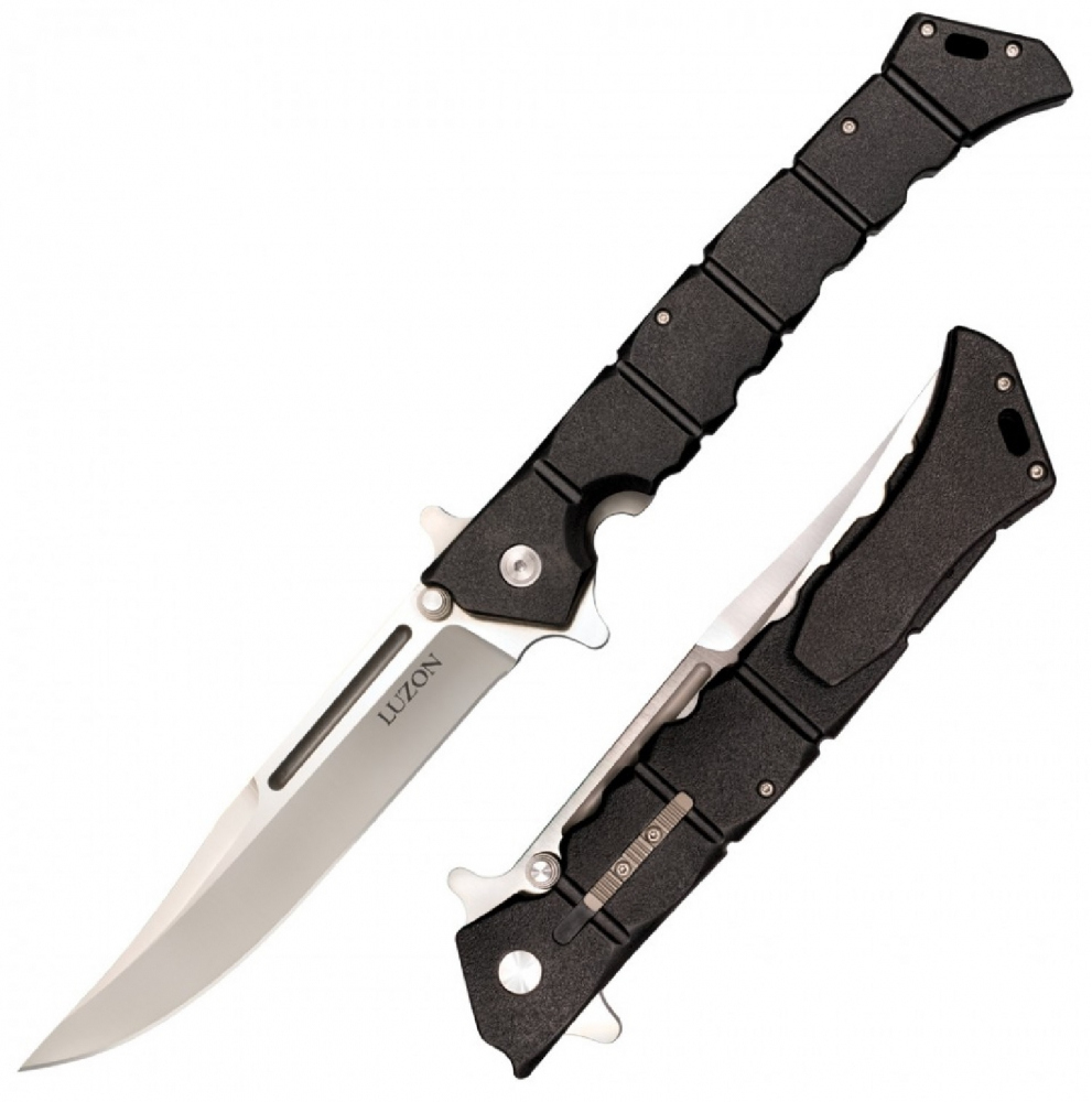 Cold Steel Luzon Folder 6.0 in Plain Black GFN Handle
