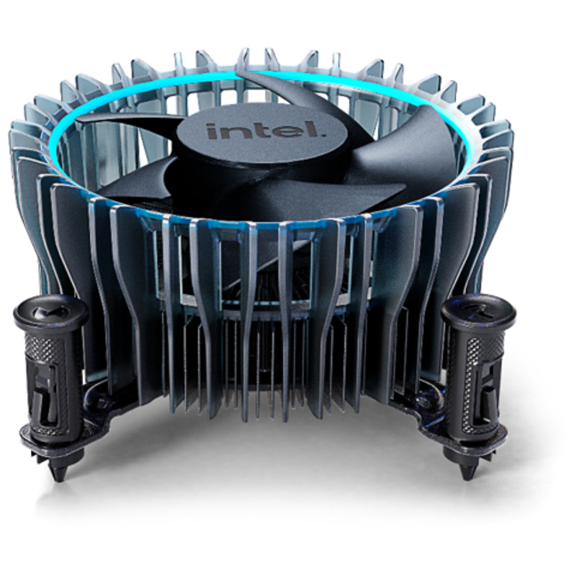 Intel Laminar RM1 Processor Fan Black, Blue