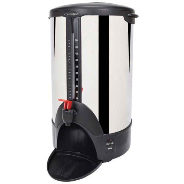 Coffee Pro Home/Business 50 Cup Double Wall Percolating Urn (CP50