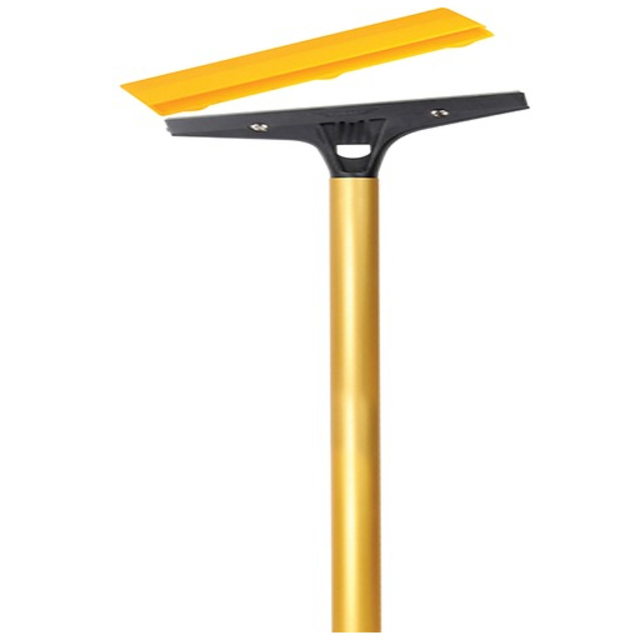 Ettore Heavy Duty Floor Scraper - 4" Carbon Steel Blade - 48" Alu