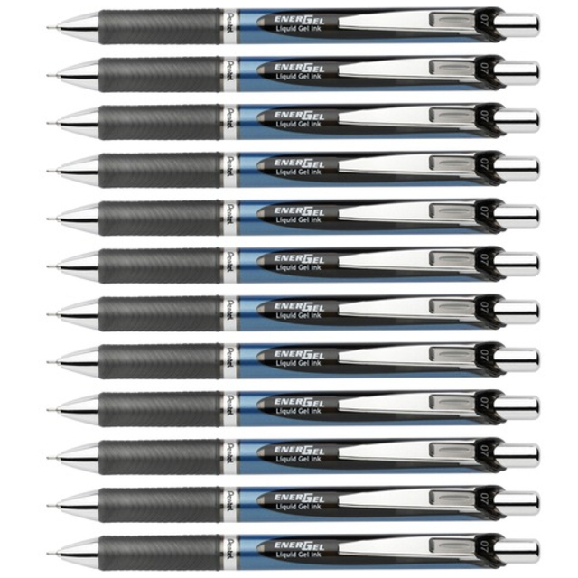 Pentel Needle Tip Liquid Gel Ink Pens - Refillable - Retractable